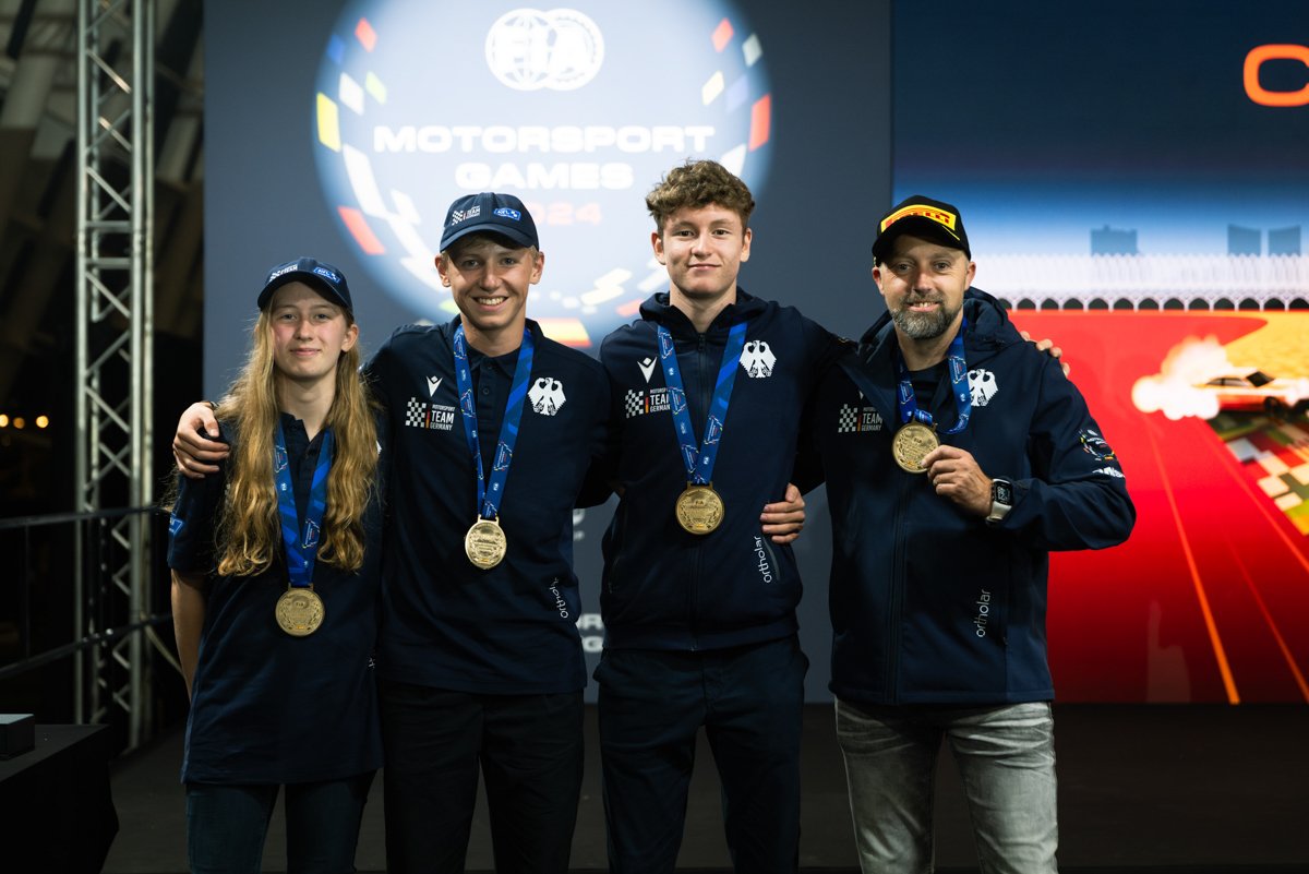Deutschland wird Zweiter bei den FIA Motorsport Games 2024 - DMSB e.V.