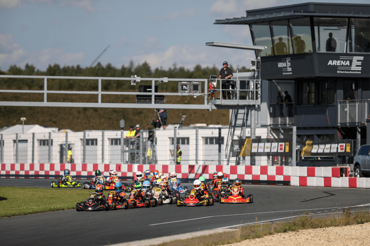 Erste Titelentscheidung bei der Deutschen Kart-Meisterschaft in Mülsen ...