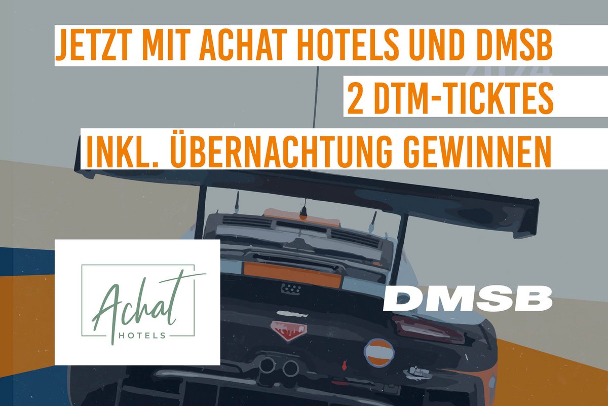 Gewinnspiel zum DTM-Auftakt 2025 in Oschersleben - DMSB e.V.